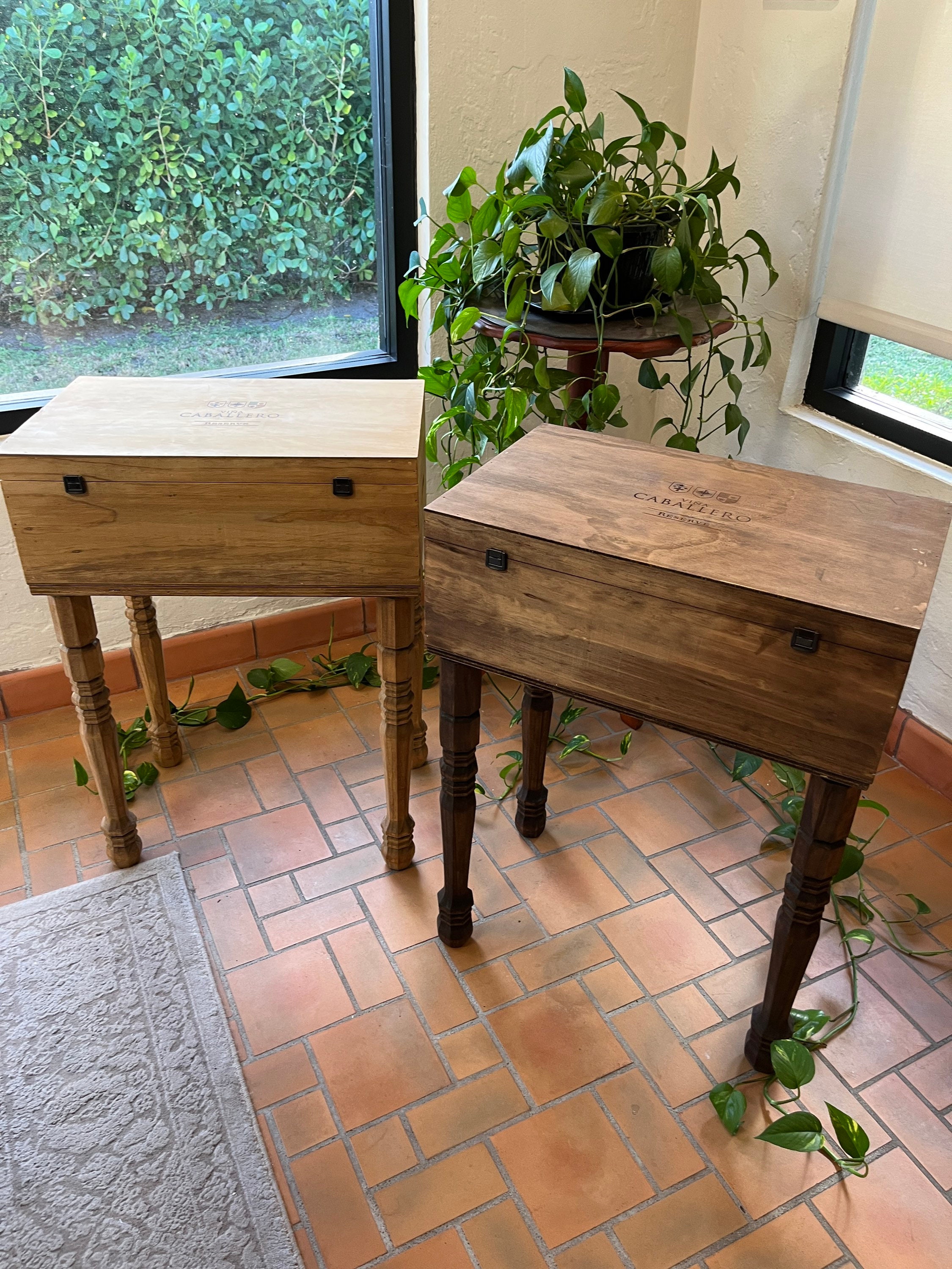 Wine Crate Table - Etsy