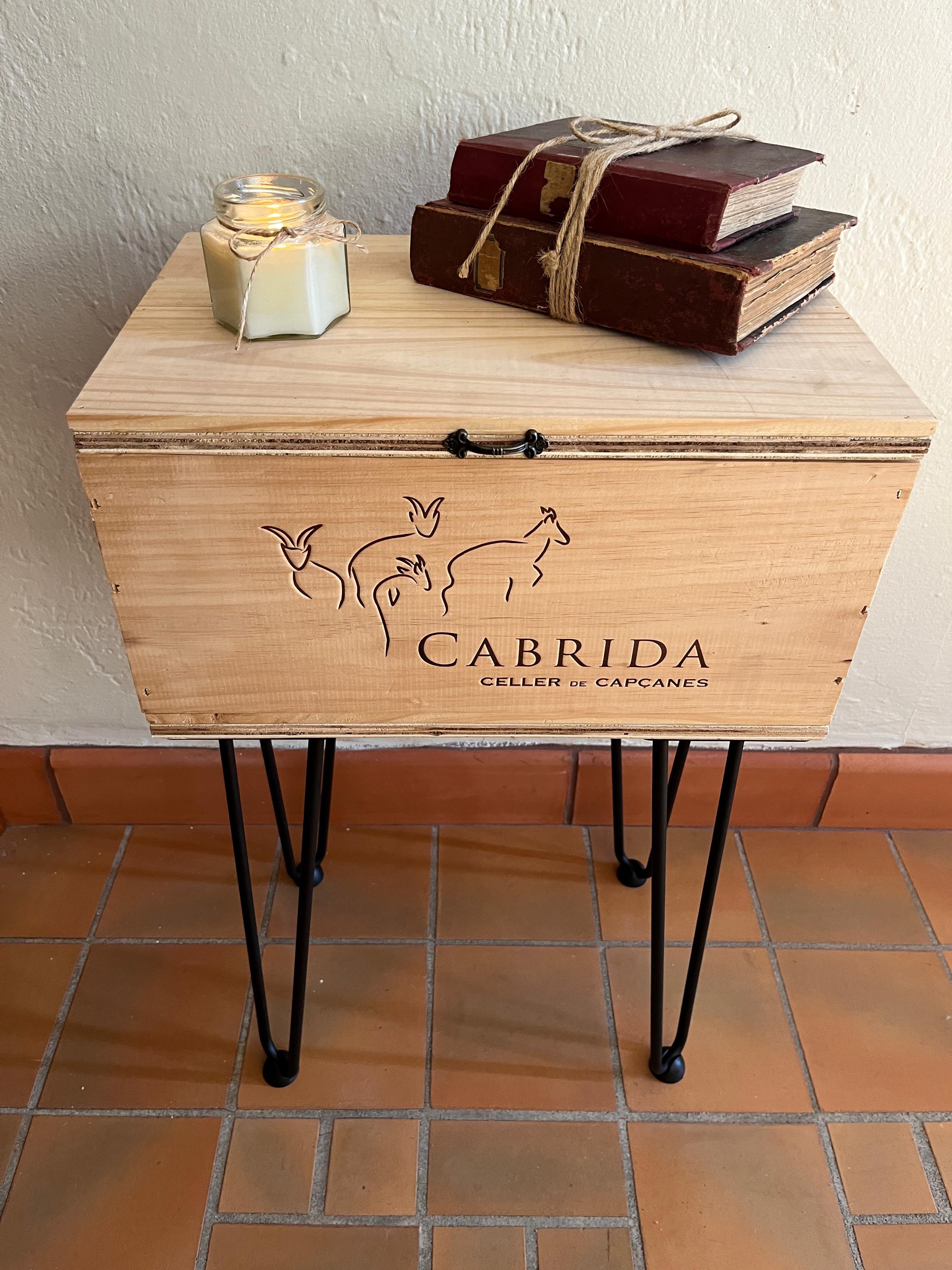 Wine Crate Table - Etsy
