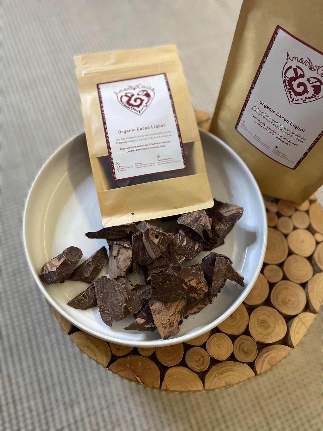 Organic Criollo Cacao Liquor: Ceremonial Grade Peruvian Raw Cacao - Etsy