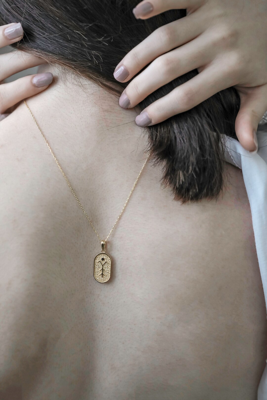 Tree of Life Pendant Necklace • 18K Gold Plated Silver Neclace • Gold ...