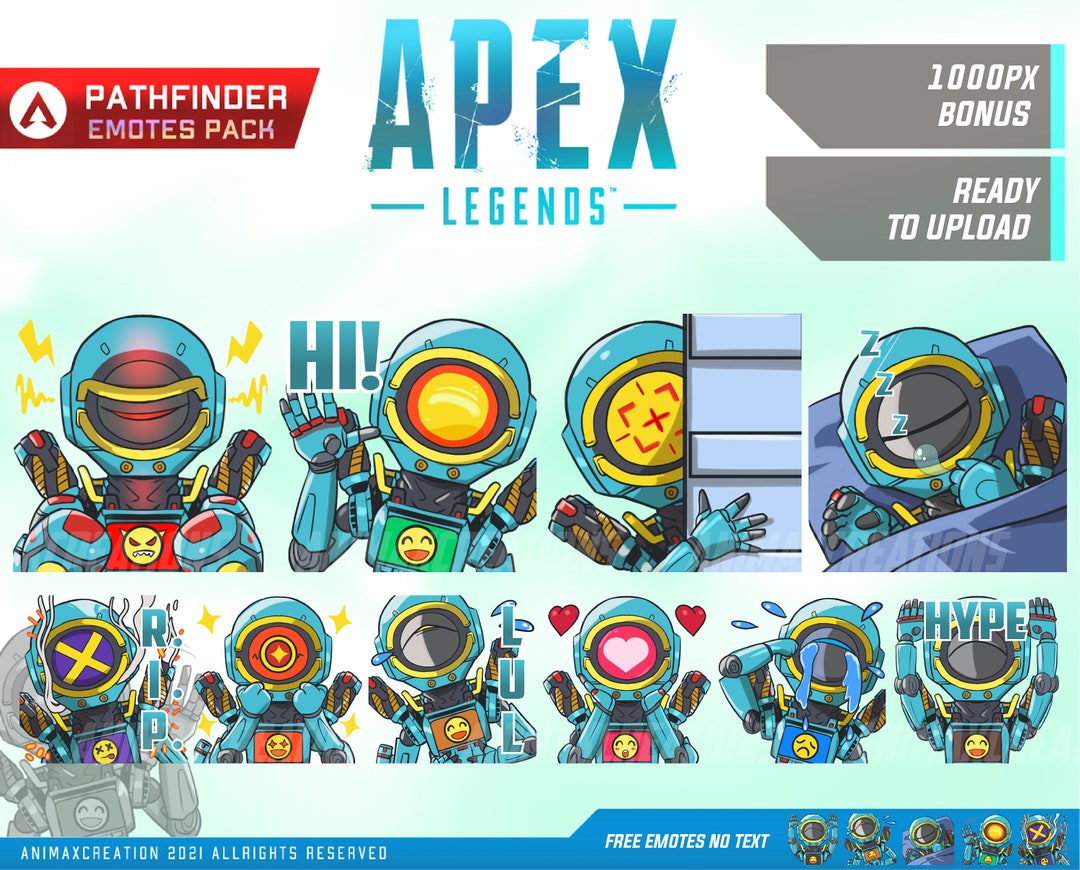 Pathfinder Apex Legends Emotes, Pathfinder Apex Legends Chibi, Apex ...
