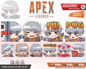 Wraith Hellcat Animated and Static Apex Legends Chibi Emote Bundle for ...