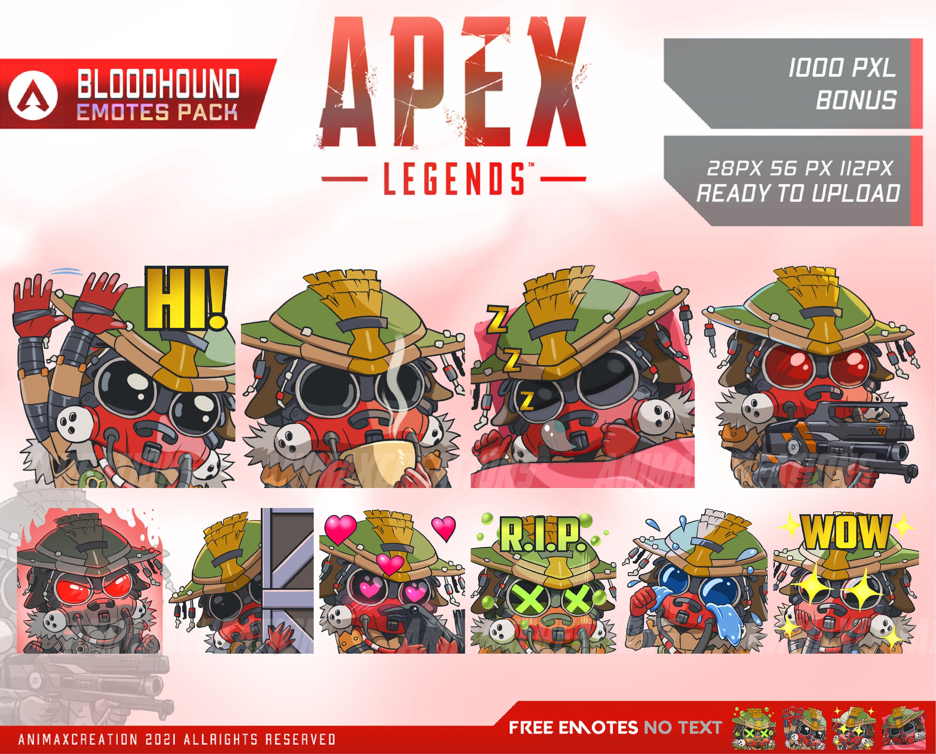 Revenant Apex Legends Emotes, Revenant Apex Legends Chibi, Apex Legends ...