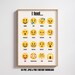 Printable Emotions Poster ESL Props, Posters for Kids, Learn English ...