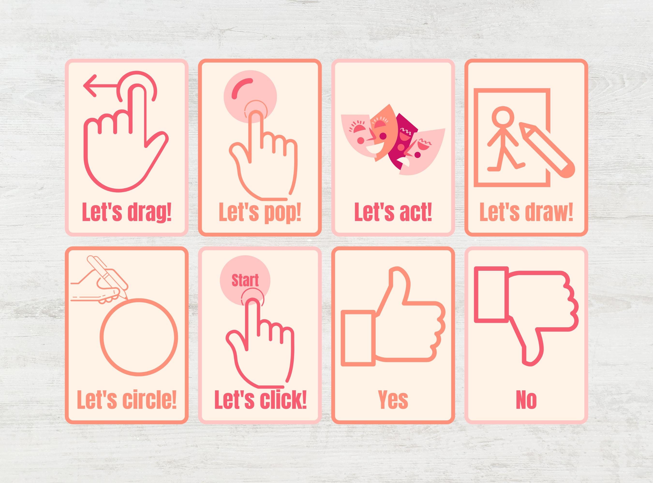 Palfish Props | 48 Printable Teacher Flashcards for Palfish Trial ...