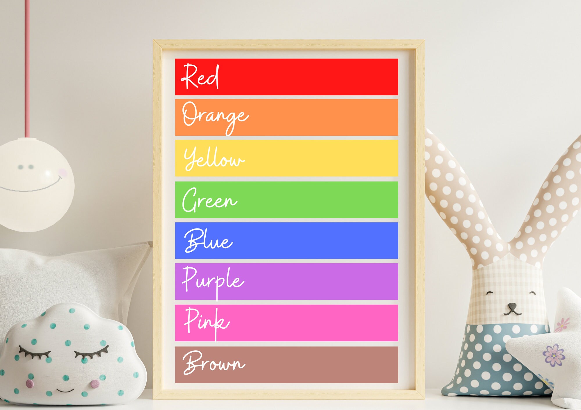 1 Printable Colour Poster A4. Printable ESL Props, Posters for Kids ...