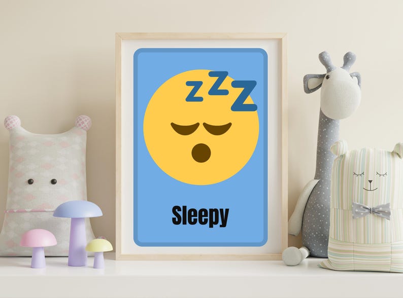 16 Emotions Posters PDF Instant Download. for Kids, Toddlers ...