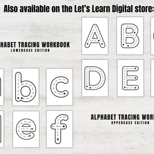 Animals Alphabet Tracing Workbook Lowercase Letters - for Kids ...