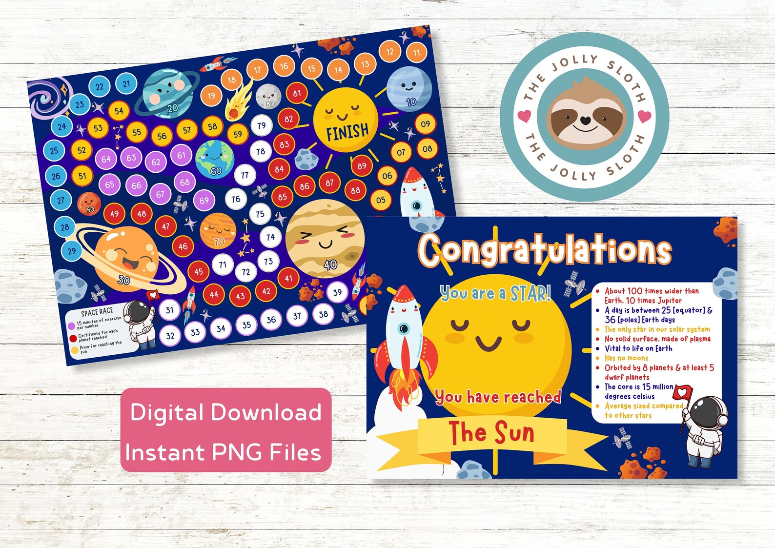 Space Reward Chart, Space PNG, Planet PNG, Reward Chart PNG, Planets ...