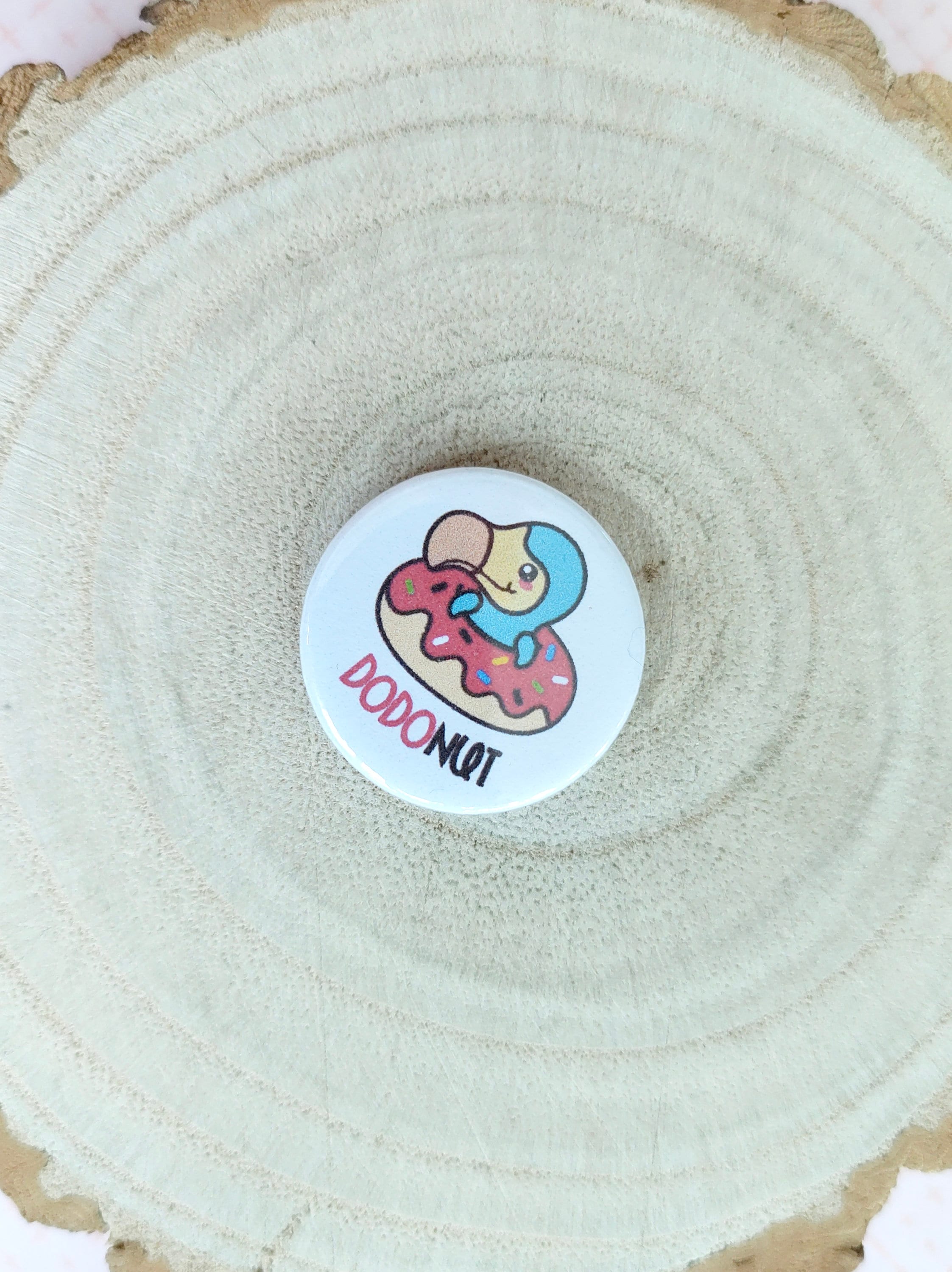 Kawaii Badge, 25mm Badges, Button Badges, Set of 4, Cute Badge Set ...