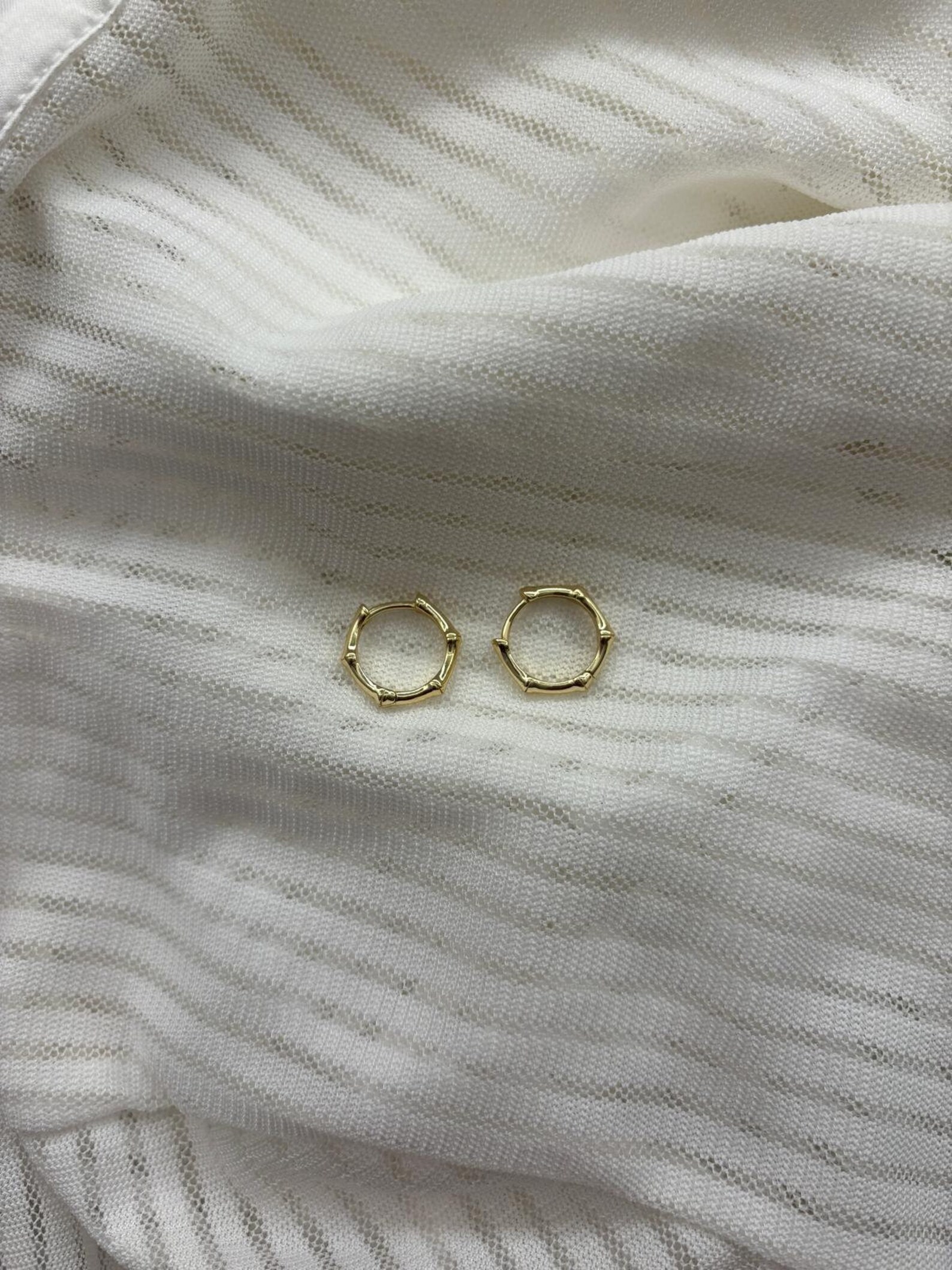 Mini Latch Back Hoops | Sterling Silver 925 - Etsy