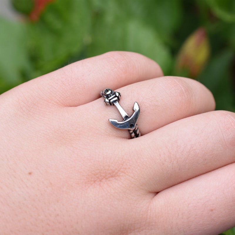 Anchor Ring - Etsy
