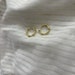 Mini Latch Back Hoops | Sterling Silver 925 - Etsy