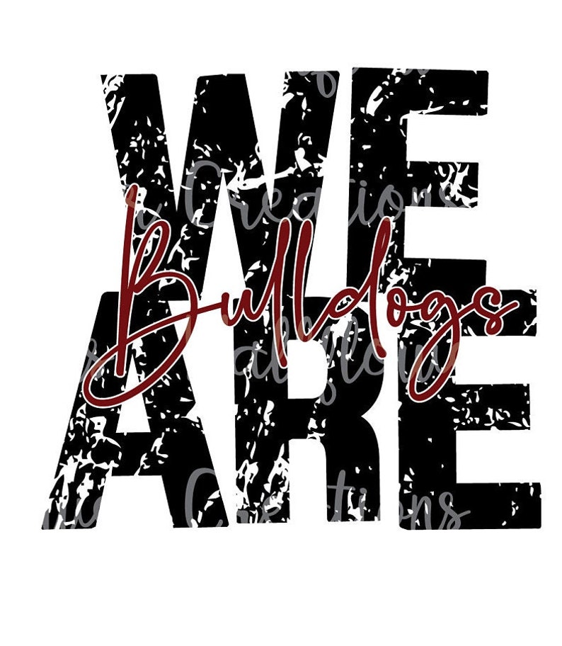 We Are School Name Digital Design, Cute Sports Design! - Etsy
