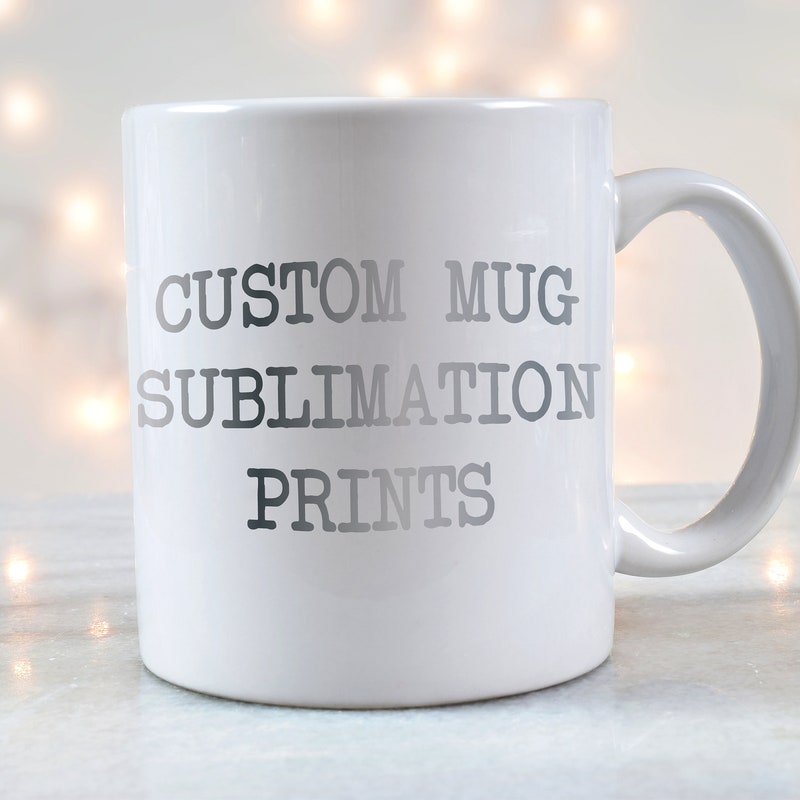 Custom Sublimation Print - Etsy