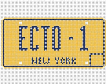 Ecto 1 License Plate - Etsy