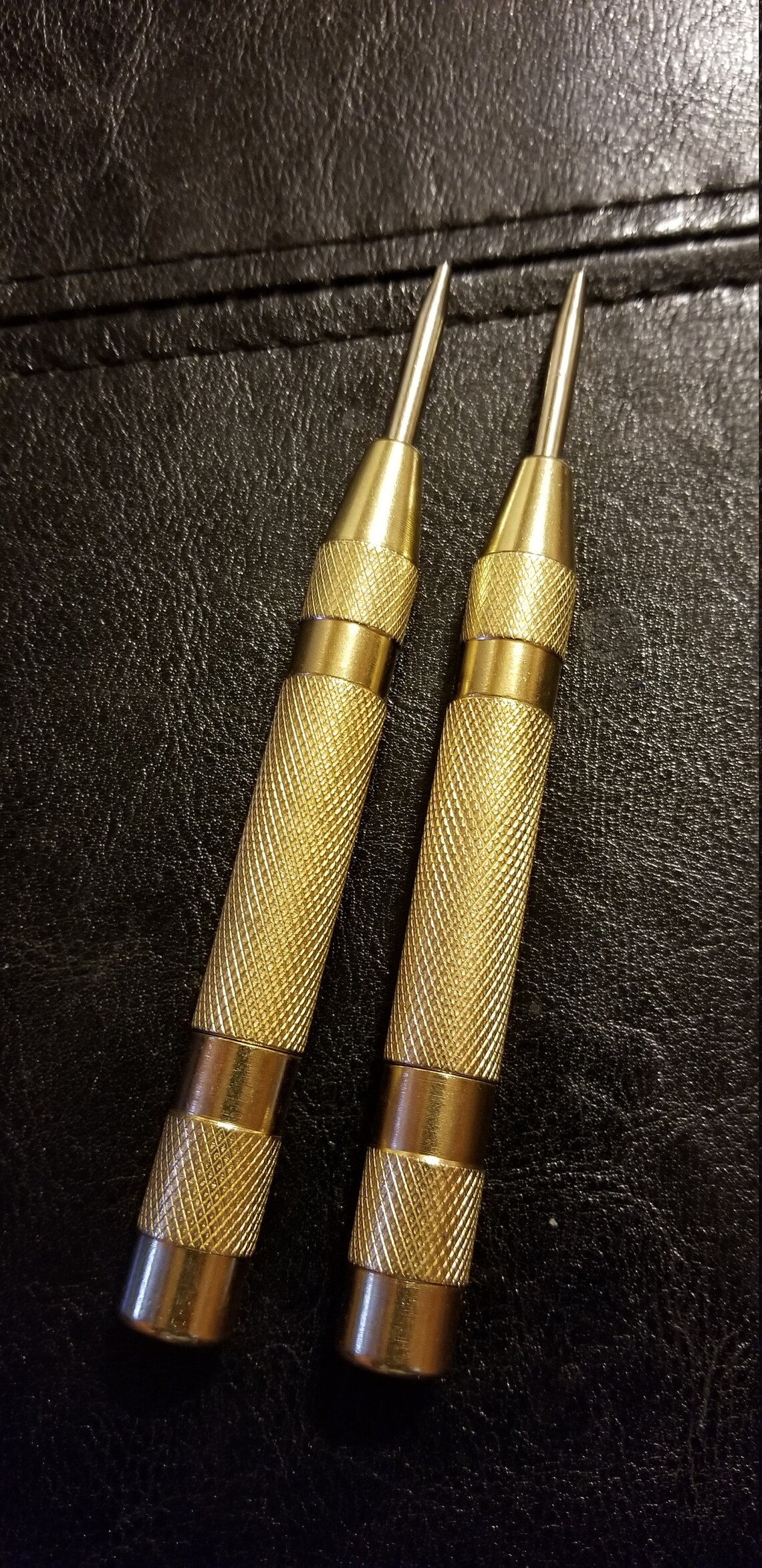 Auto Center Punch Spring Loaded 2 PCS | Etsy