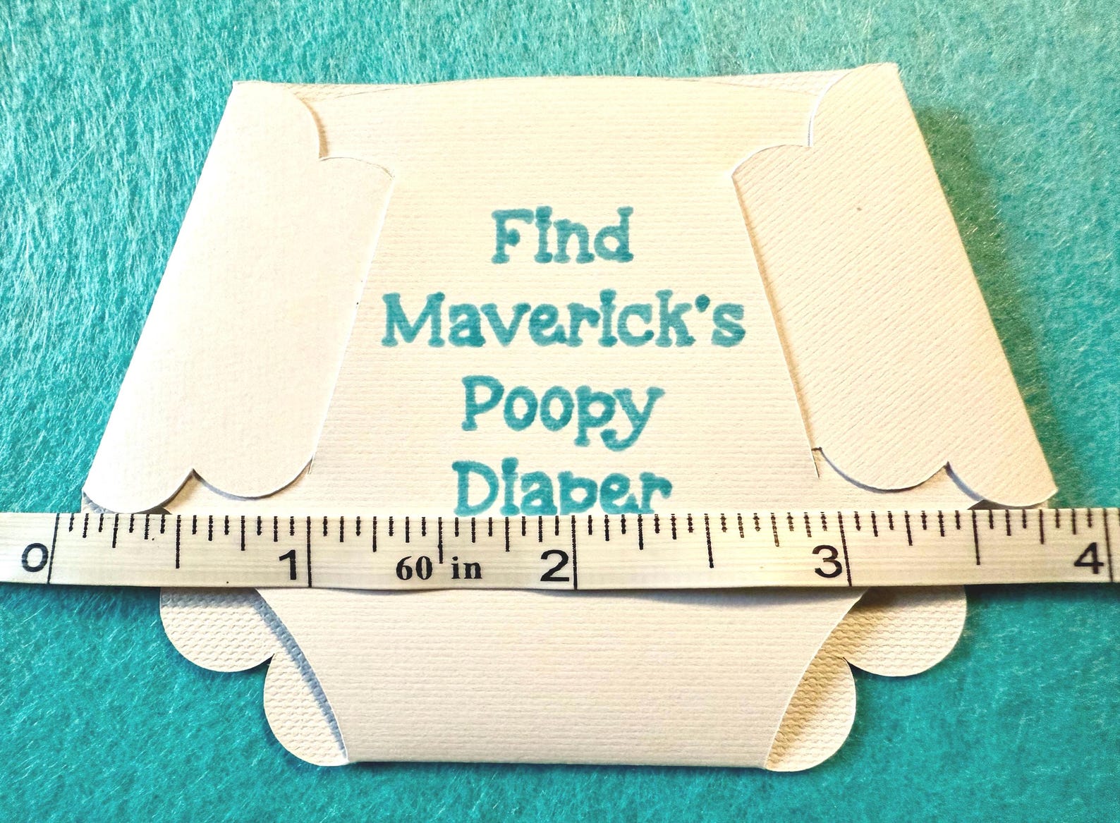 Personalized Baby Shower Games-diaper Game, Personalized With Baby's ...