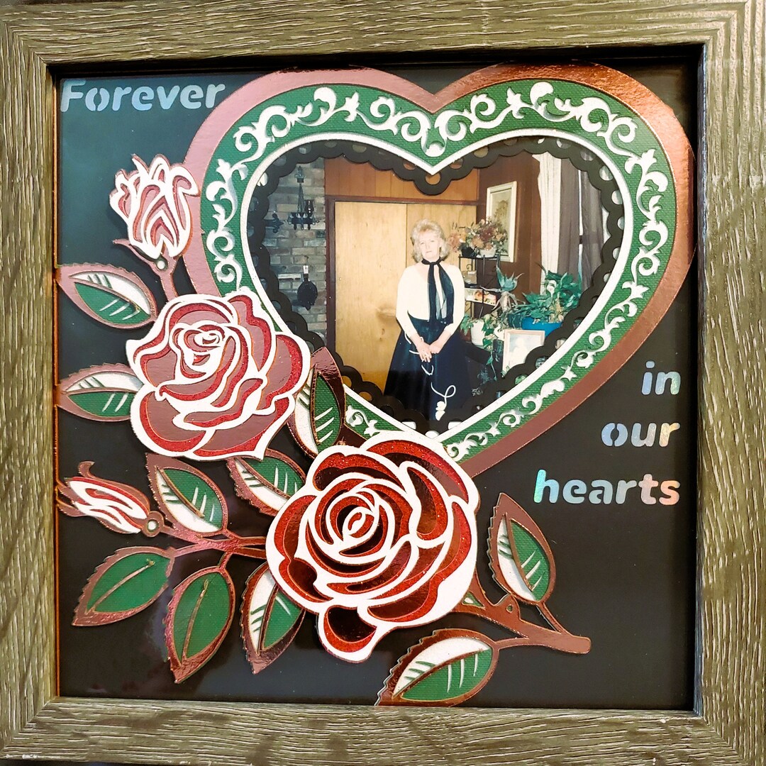 Personalized Memorial Shadow Box Frame - Etsy