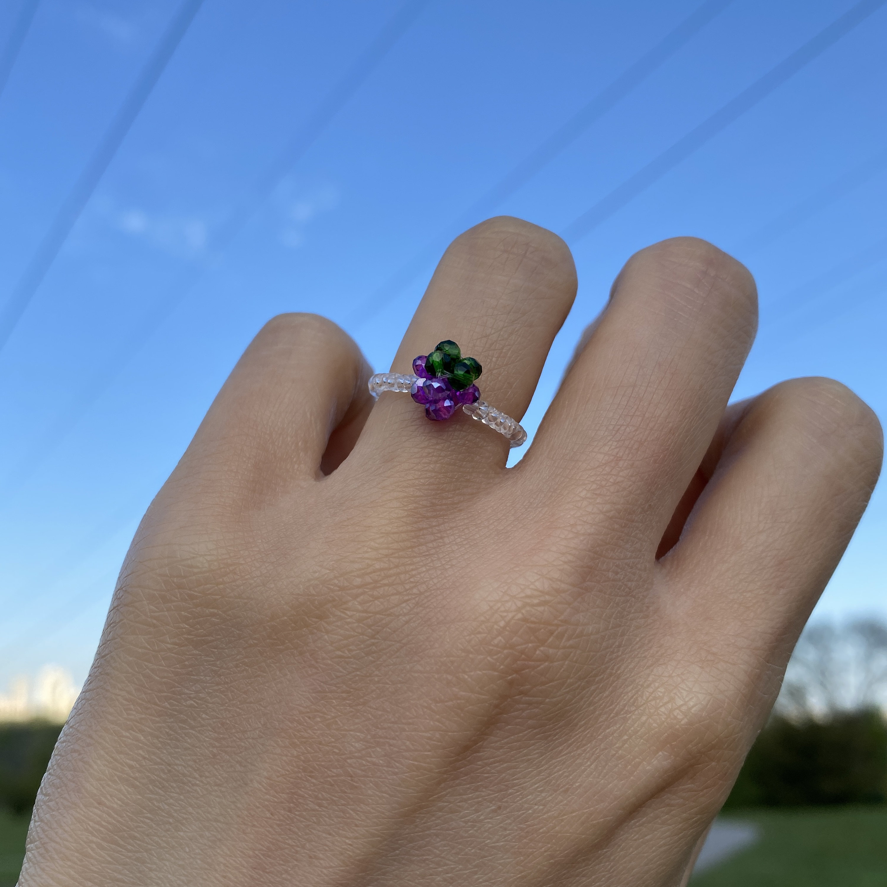 Fruit Ring l Strawberry Ring Grape Ring | Etsy