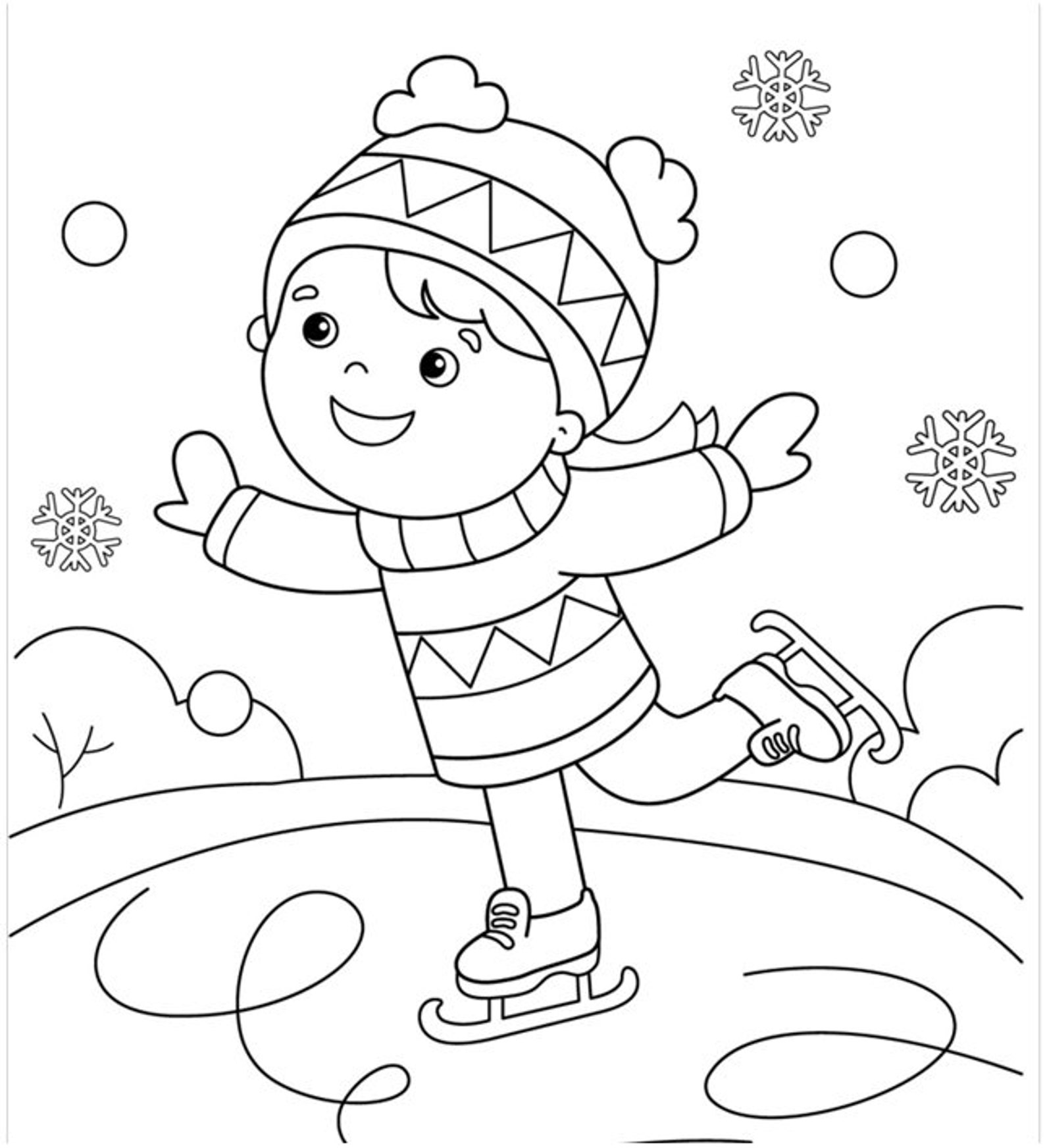 Christmas Coloring Pages, Santa, Presents, Snowman, Reindeer, Ornament ...