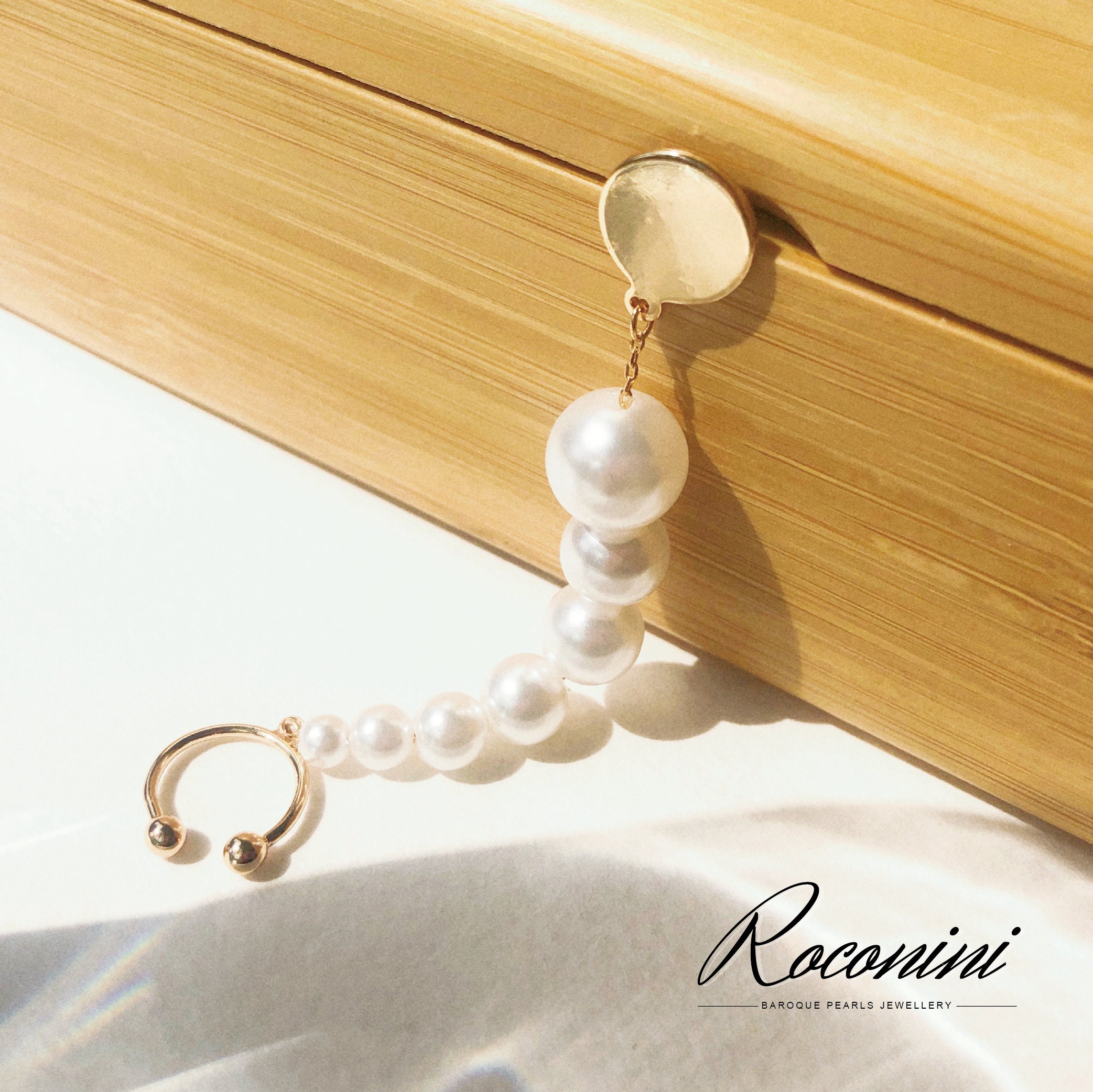 1pc Stud Earring With Cartilage Clamp shooting Star Plated Rose Gold ...