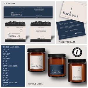 Editable Cosmetic Label Template, Printable Beauty Product Labels ...