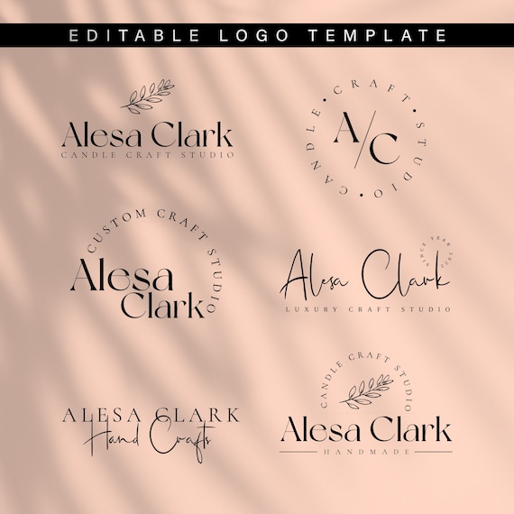 Plantillas De Logotipos Editables Diseño De Plantilla De Logotipo De