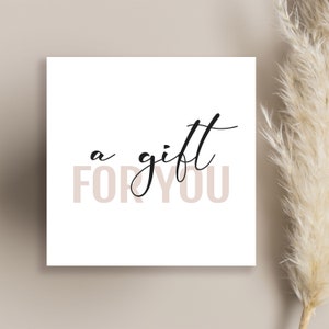 Editable Gift Certificate Template, Printable Gift Card Template ...