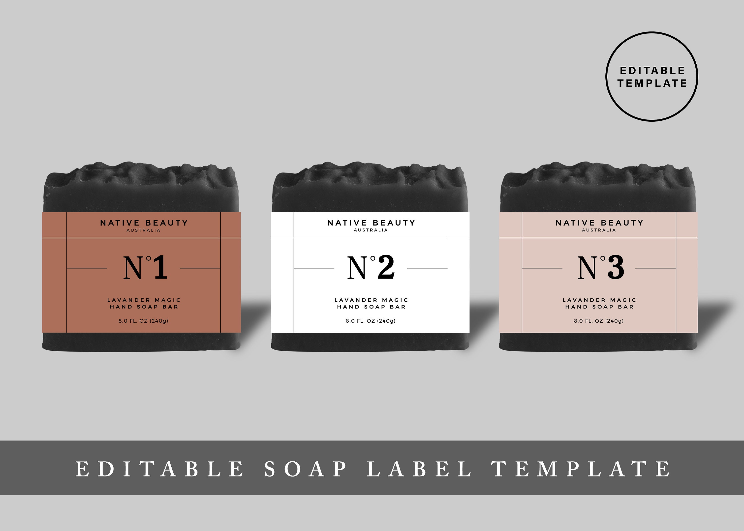Editable Soap Label Template Custom Wrap Whipped Soap Label - Etsy