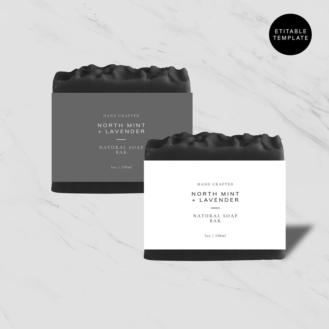 Editable Soap Label Template Custom Printable Soap Labels Etsy