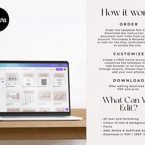 Editable Business Branding Kit Template, Small Business Branding Bundle ...