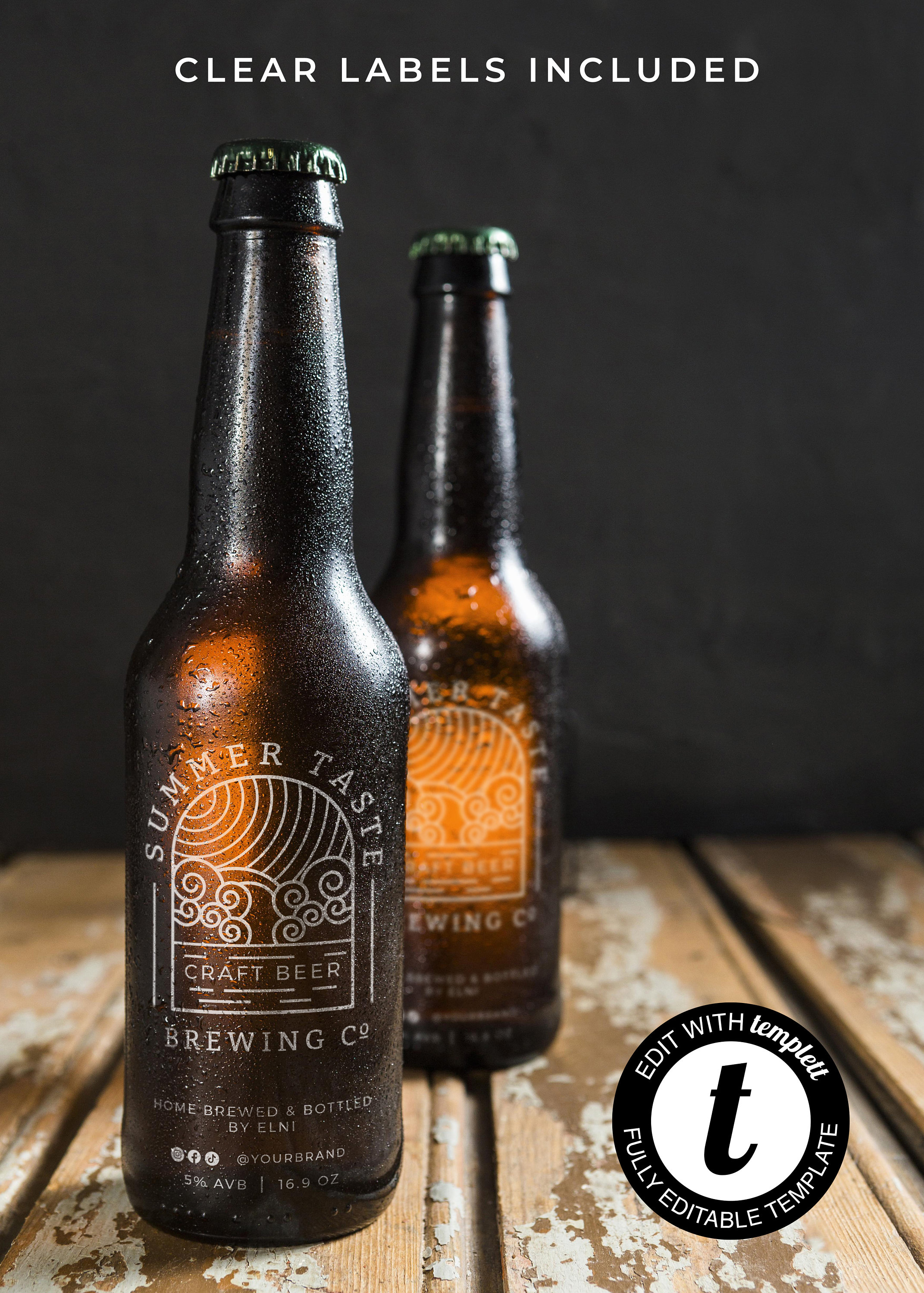 Editable Beer Label Template Printable Beer Can Label Custom - Etsy Canada