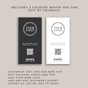 Box Seal Label Template, Editable Box Sticker, Modern Packaging Design ...