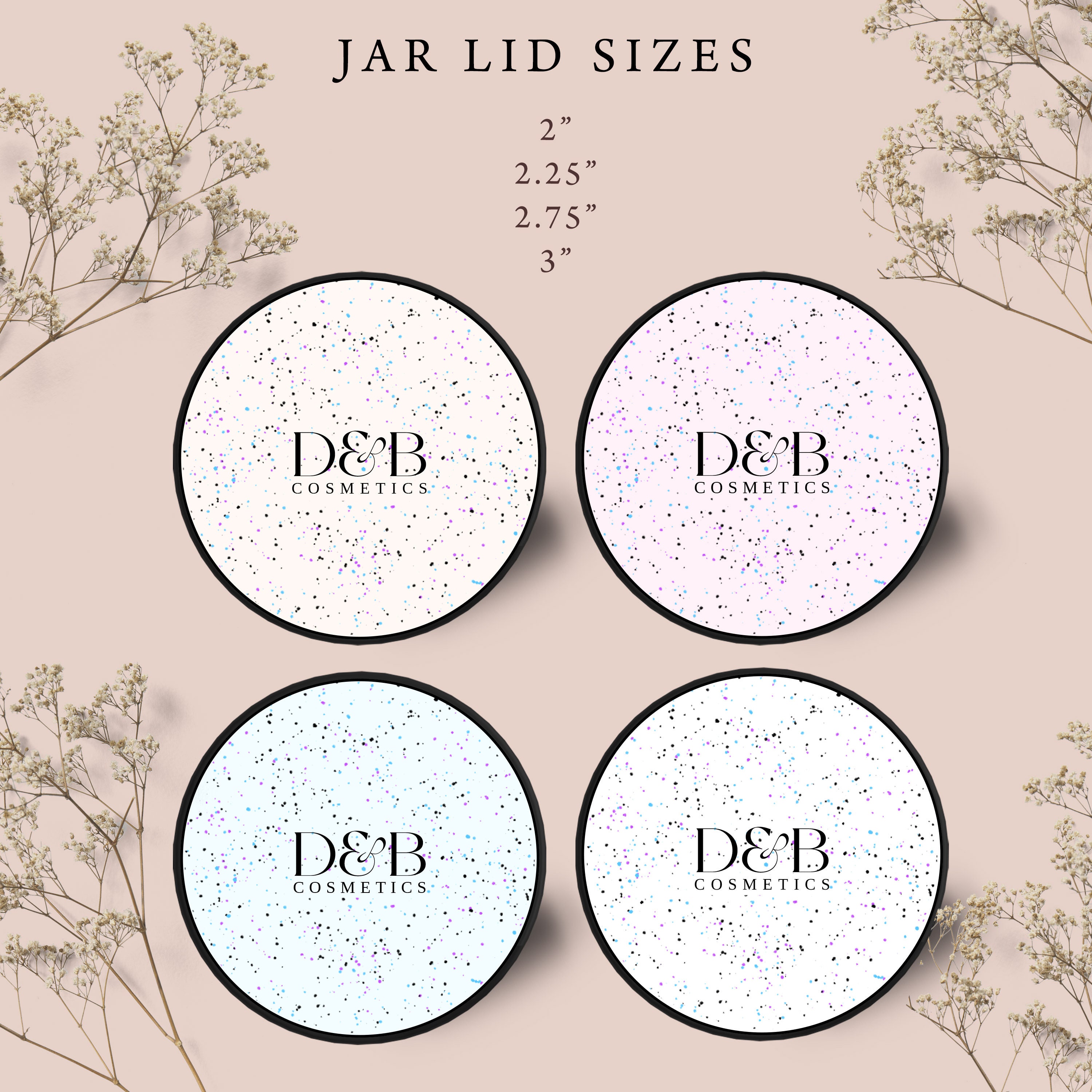 Editable Cosmetic Label Template Customisable Beauty Product | Etsy