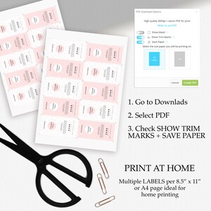 Editable Box Label Sticker Template, Box Sticker, Box Packaging Labels ...