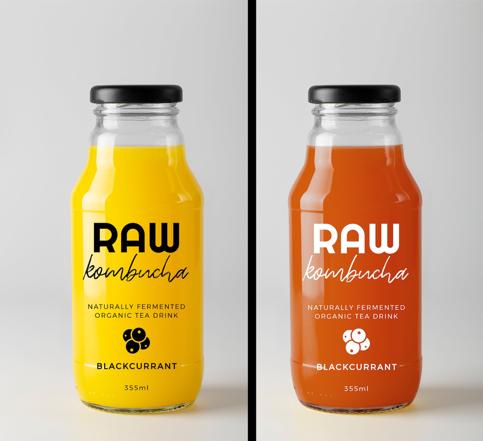 Editable Kombucha Bottle Label Template, Printable Smoothie Bottle ...