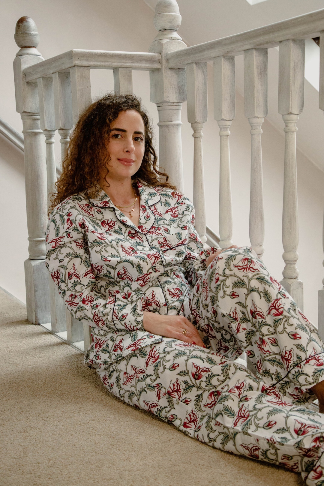 Organic Cotton Pyjama Set, Womans Pyjamas, Sustainable Pyjamas UK ...