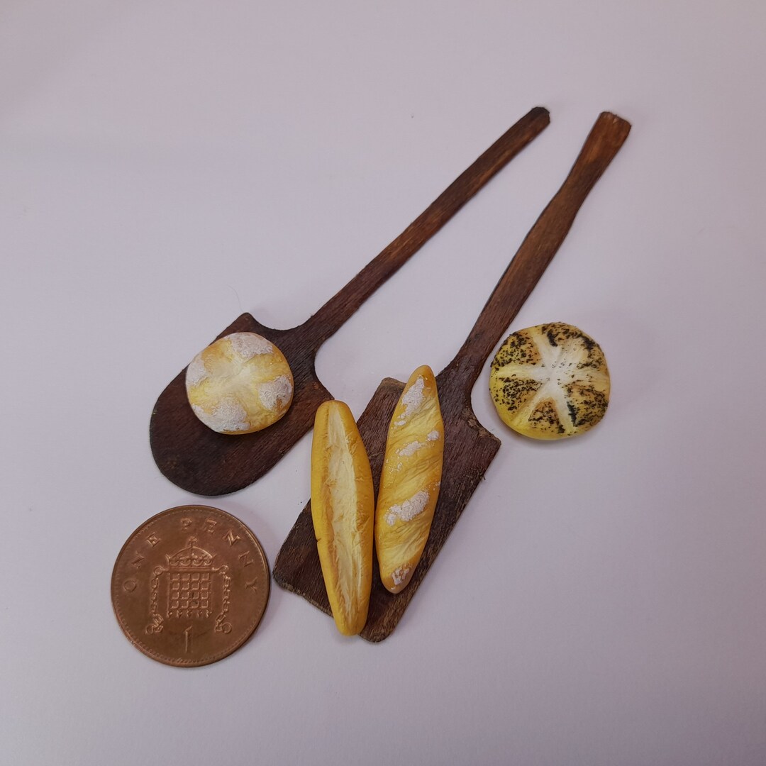 Miniature Tudor Bakehouse Bread Oven Paddles & Mixed Loaves - Etsy
