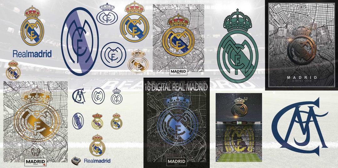 Real Madrid Digital Prints - Etsy