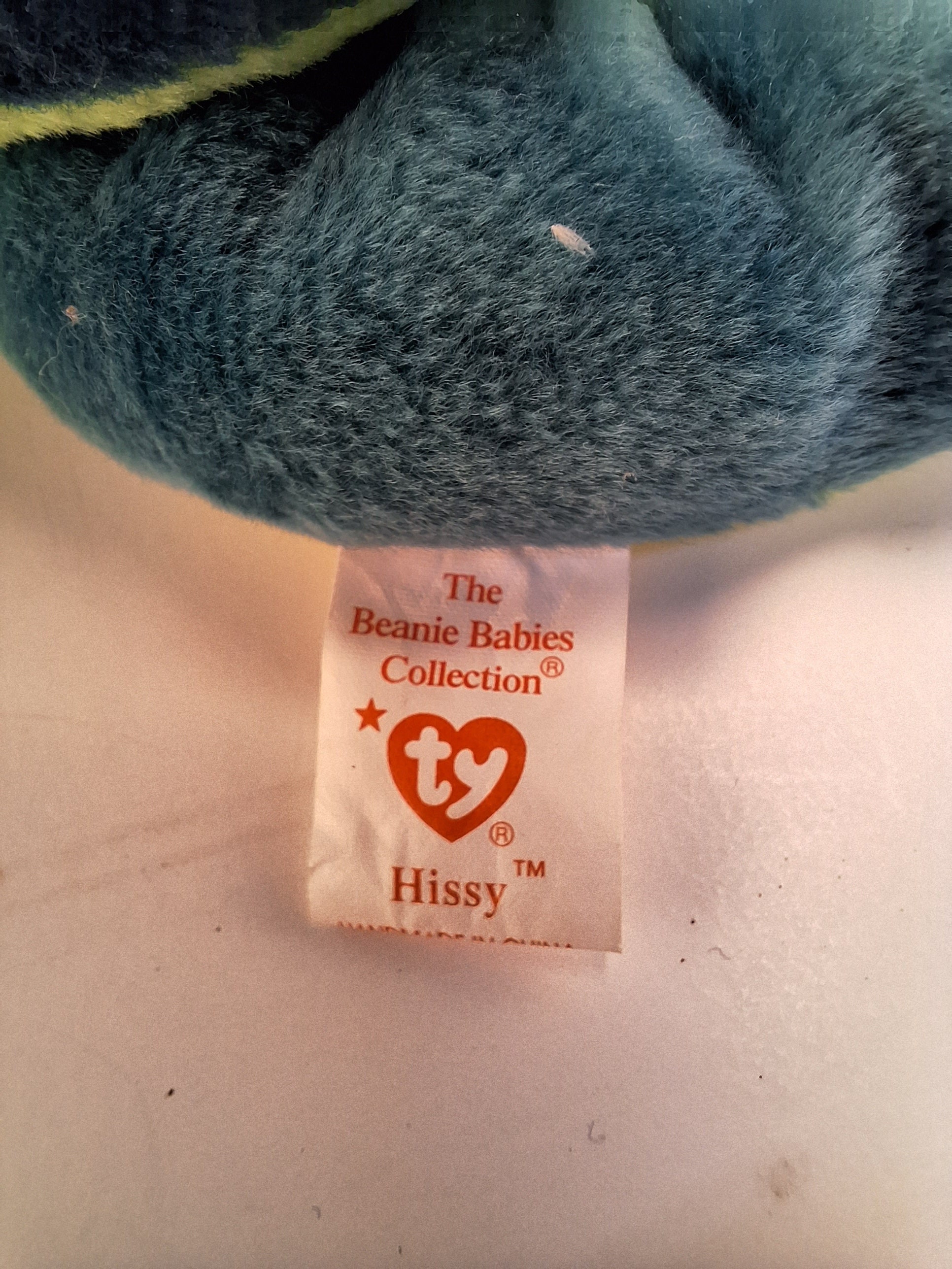 Ty Beanie Baby: "hissy" - Etsy