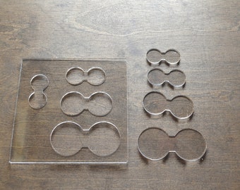 Bear Router Template, Router Inlay Template, Clear Acrylic, Router Jig ...