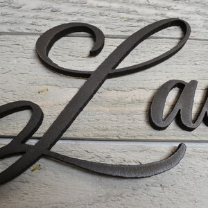 Laundry Word Sign, Cursive Word Sign, Laundry Wooden Sign, Laundry Word ...