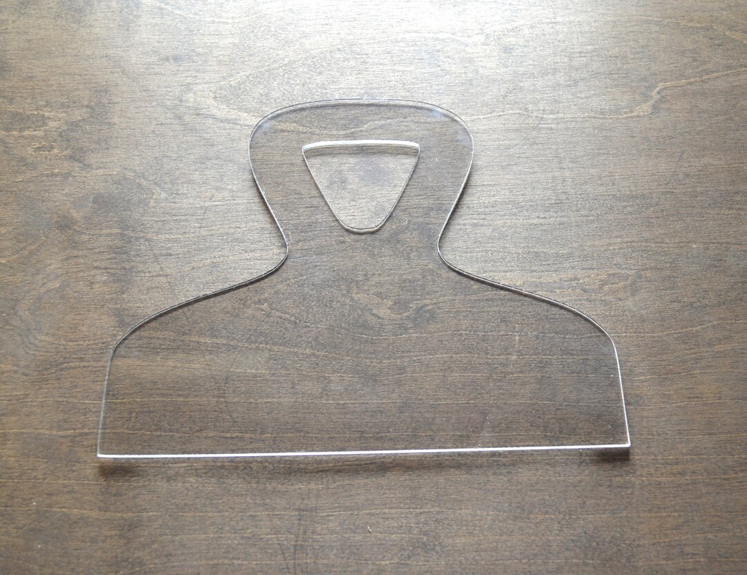 Triangle Charcuterie Board Handle Template, Clear Acrylic, Router Jig ...