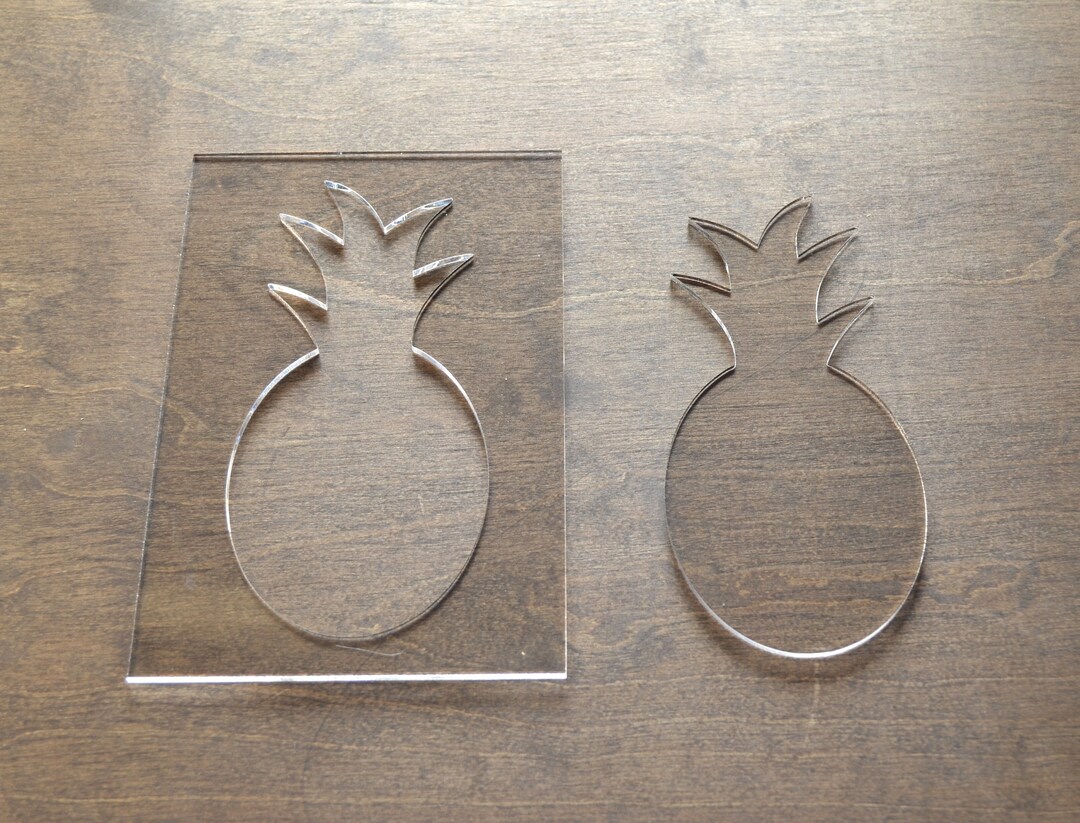 Pineapple Router Template, Router Inlay Template, Clear Acrylic, Router ...