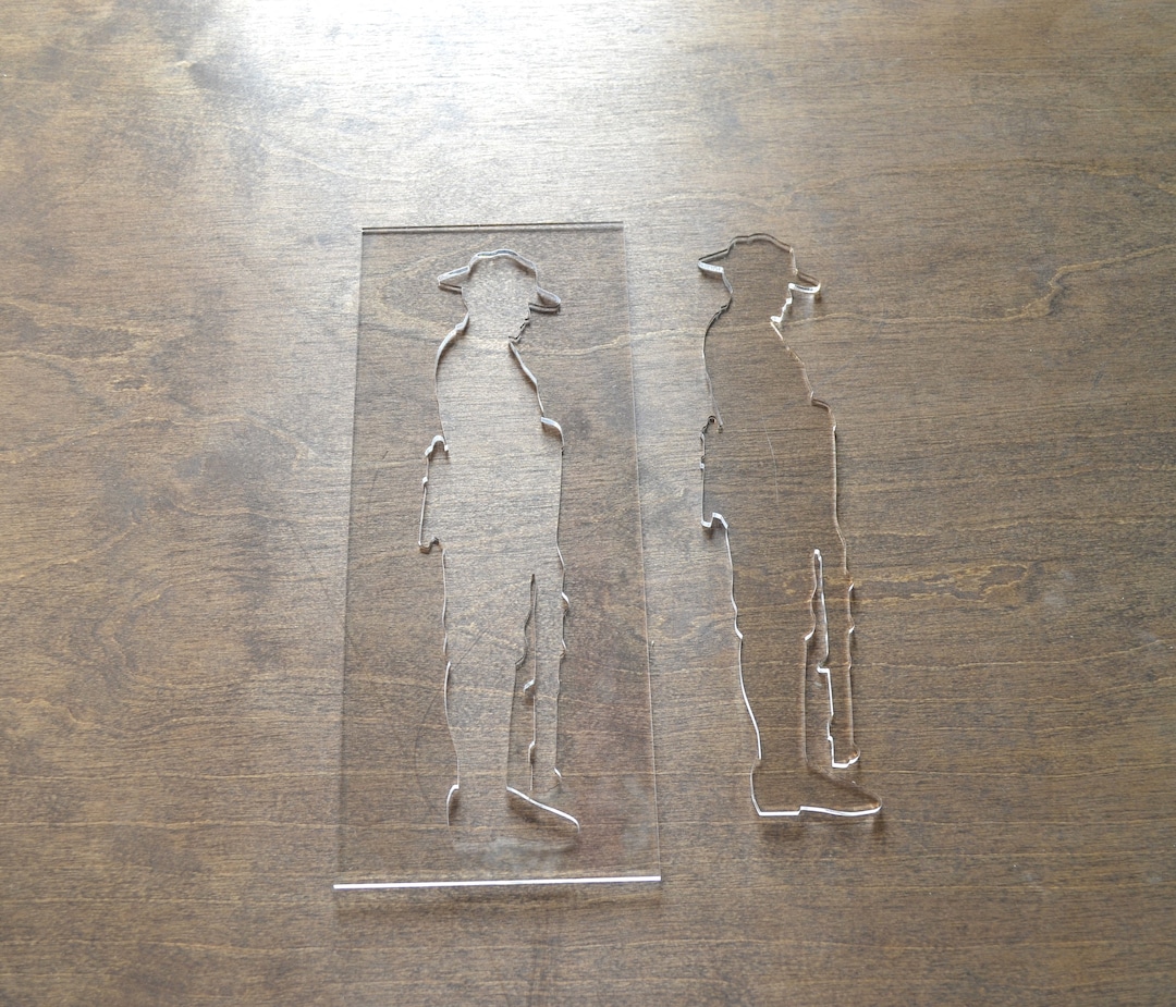 Soldier Router Template, Router Inlay Template, Clear Acrylic, Router ...