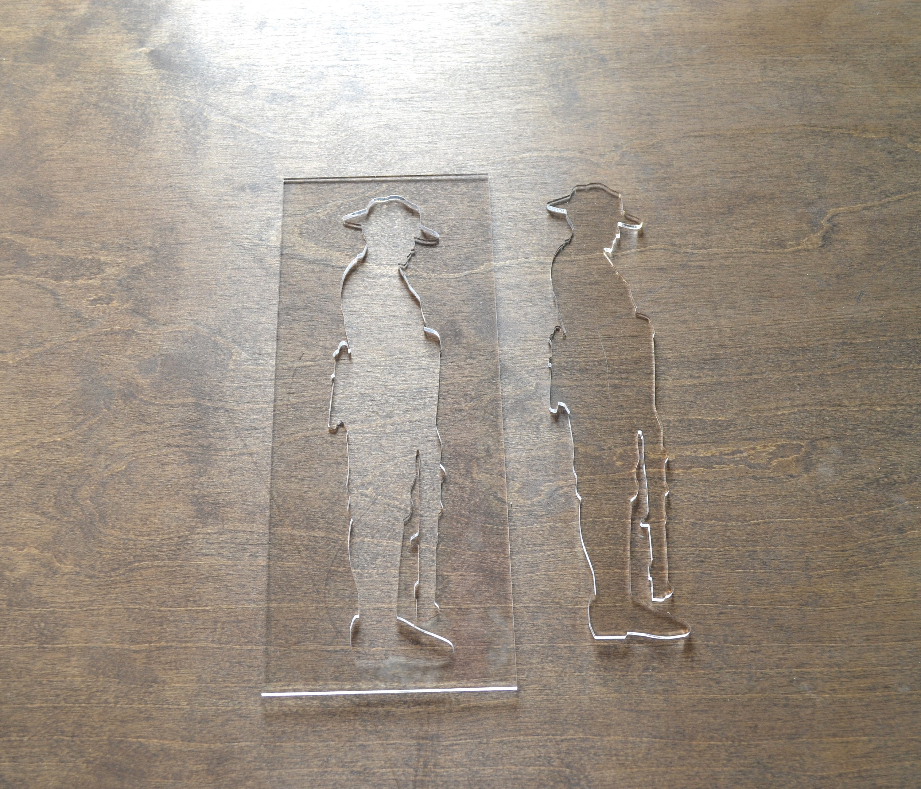 Soldier Router Template, Router Inlay Template, Clear Acrylic, Router ...
