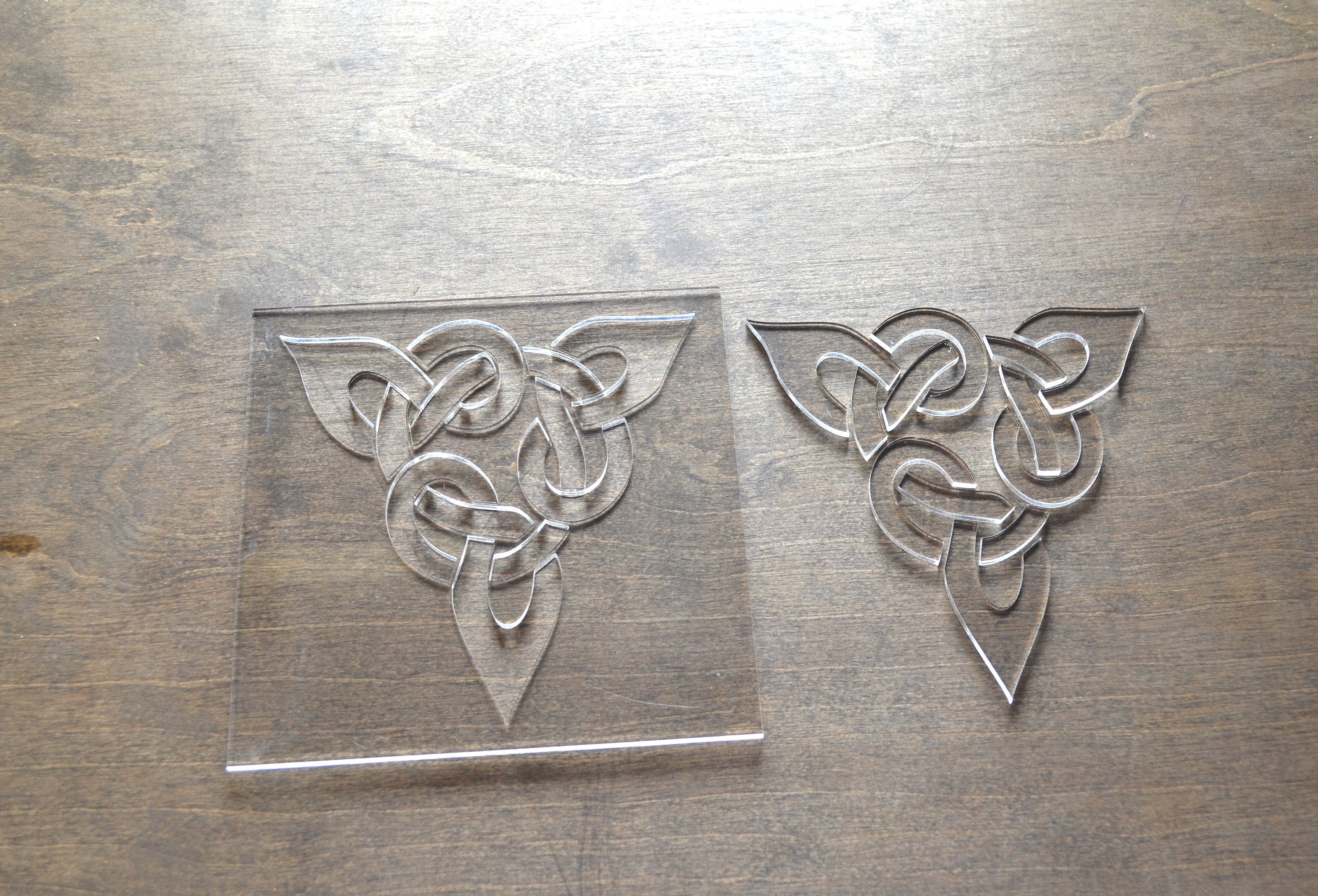Celtic Knot Router Template, Router Inlay Template, Clear Acrylic ...