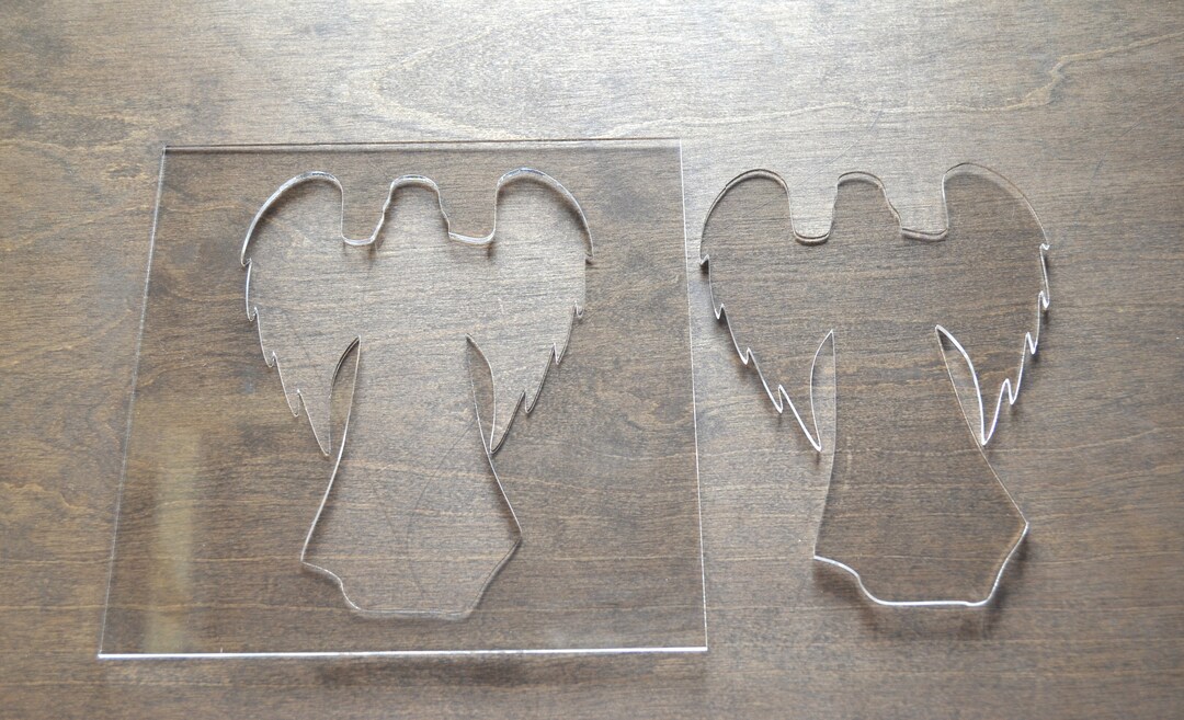 Angle Router Template, Router Inlay Template, Clear Acrylic, Router Jig ...