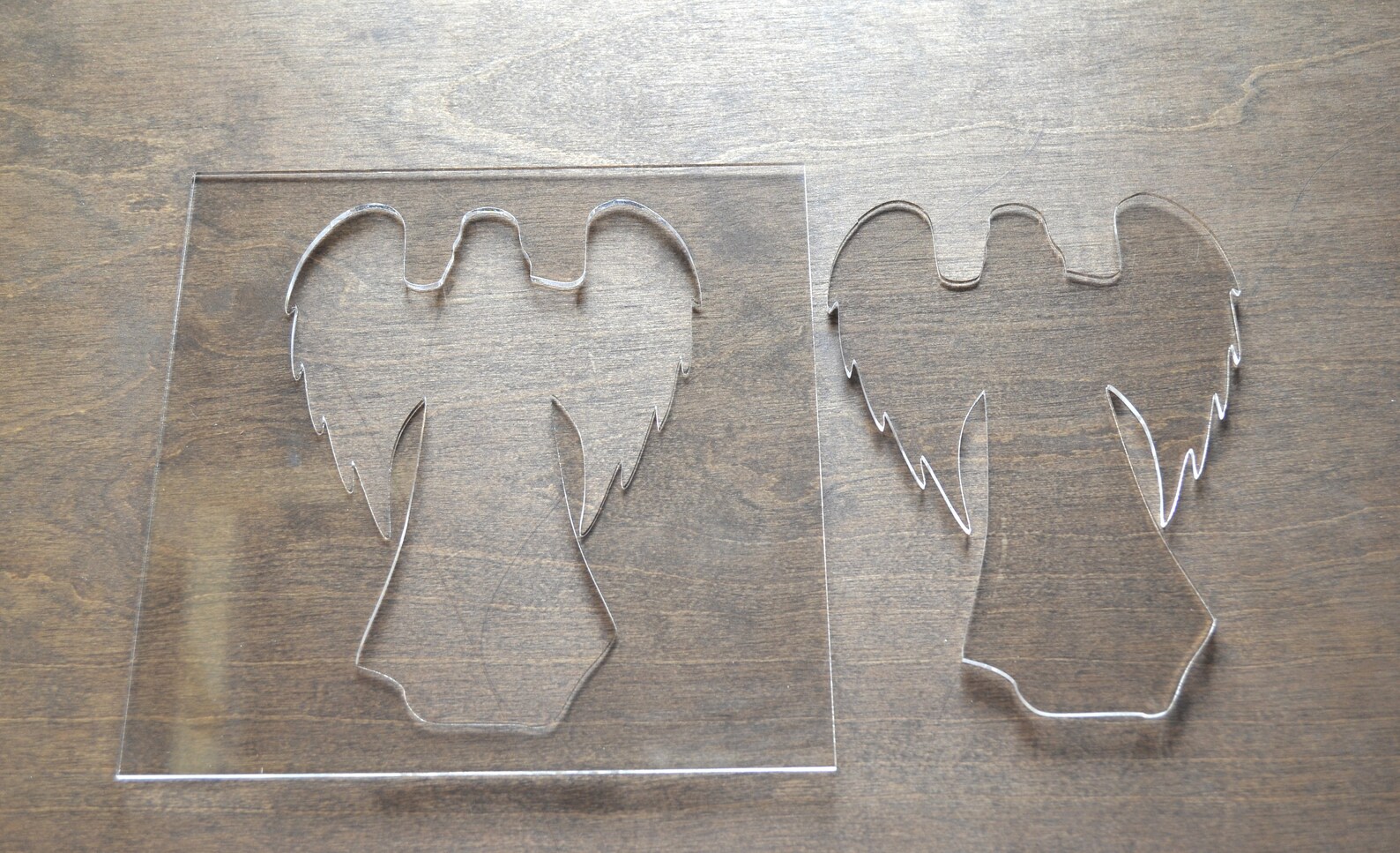 Angle Router Template, Router Inlay Template, Clear Acrylic, Router Jig ...